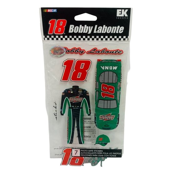 EKSuccess | Office | Eksuccess Nascar 8 Bobby Labonte Stickers New ...